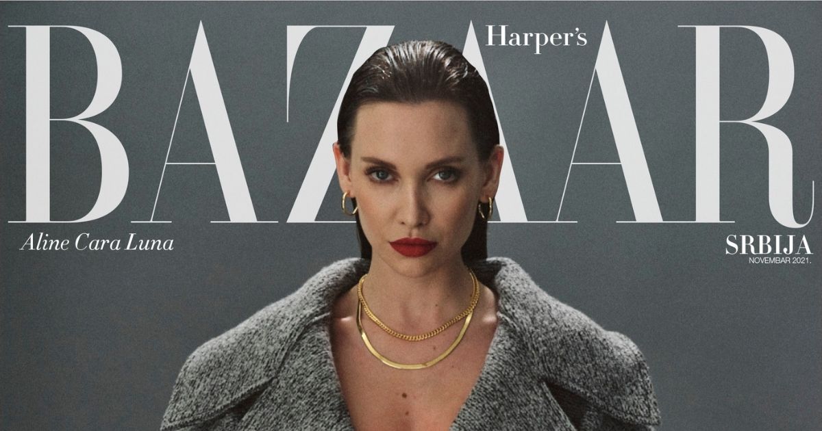 Aline Cara Luna - Siva faza - Harper's BAZAAR Srbija