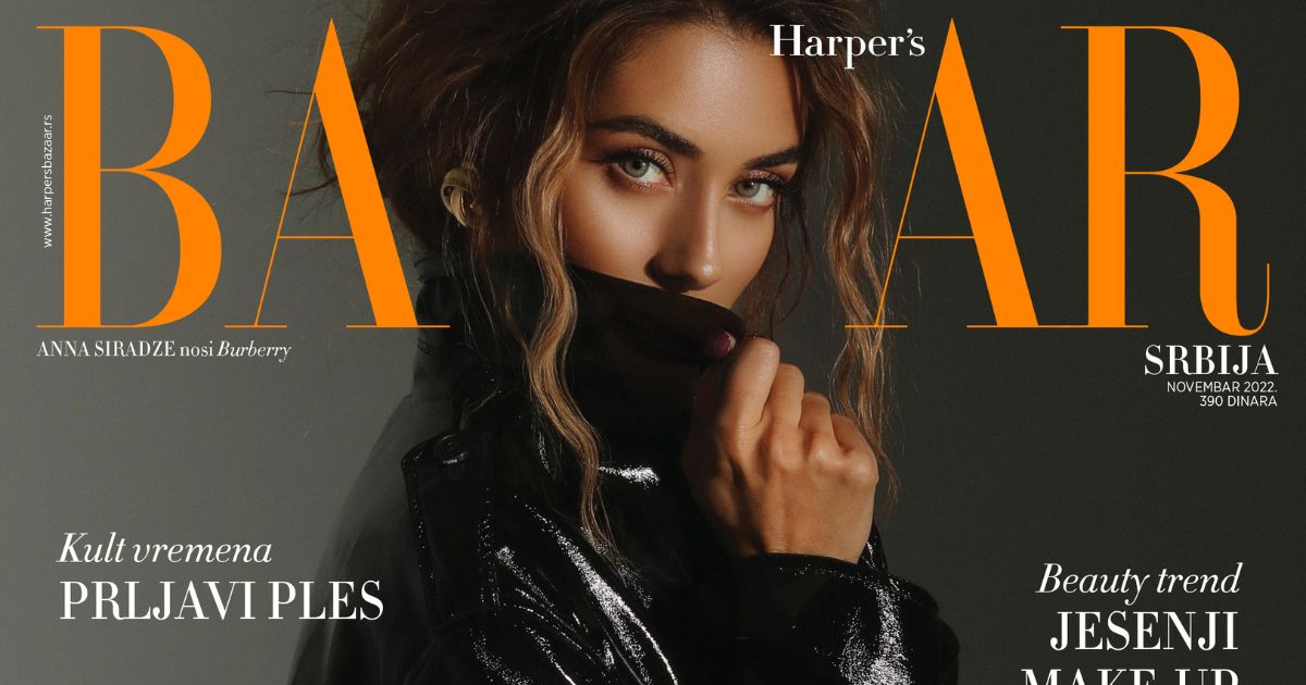 Anna Siradze: U bojama noći - Harper's BAZAAR Srbija