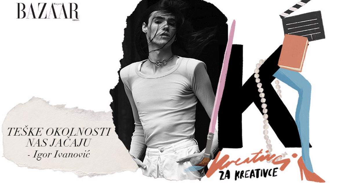 Model Igor Ivanović: Zna biti teško i mora - Harper's BAZAAR Srbija