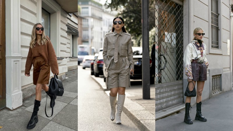 Kako nositi bermude tokom zime - Harper's BAZAAR Srbija