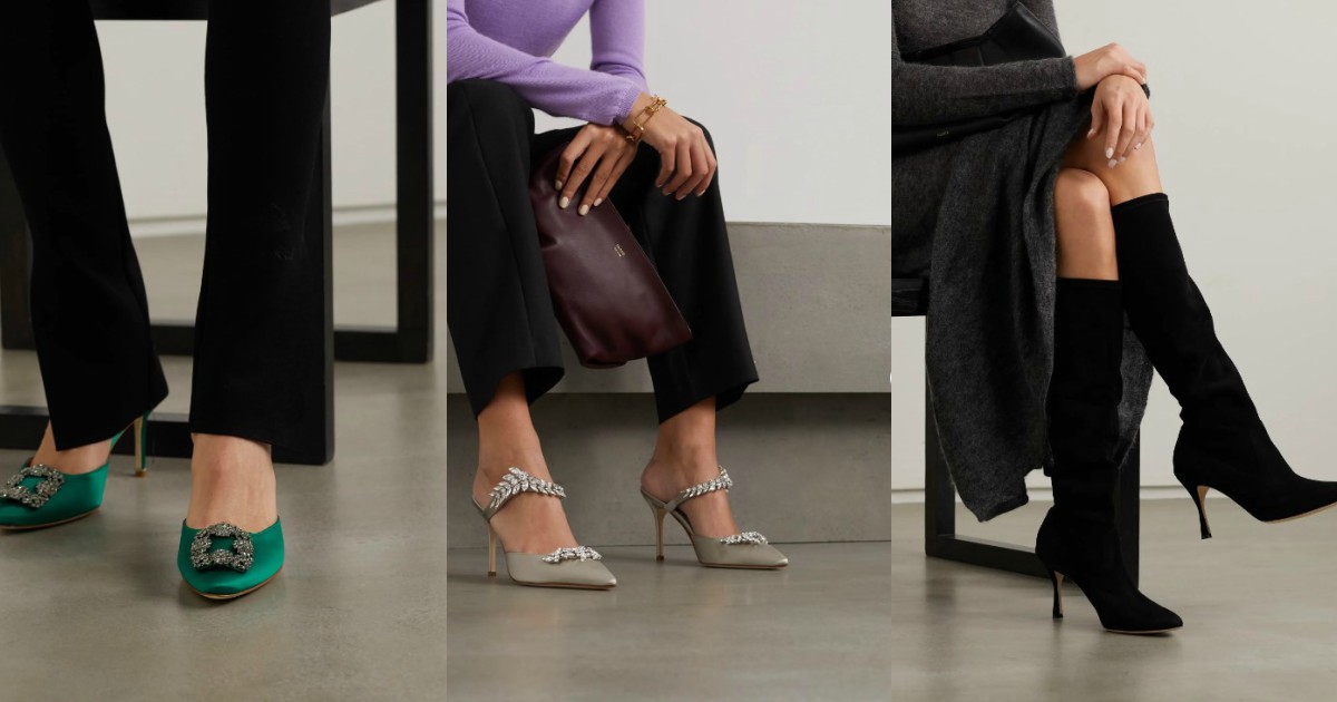 Legendarne cipele Manolo Blahnik stigle su na Net-a-porter - Harper's ...