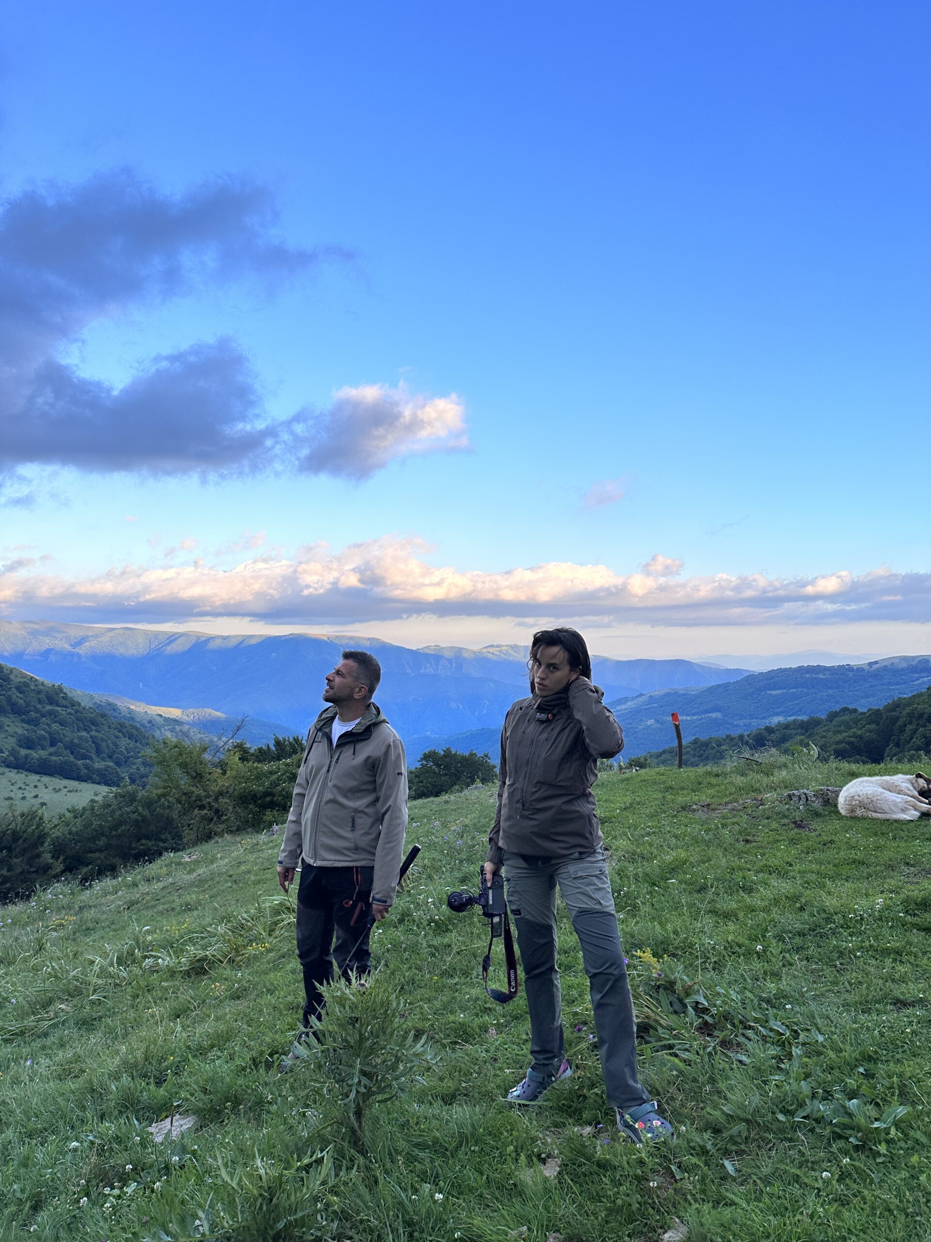 Maša Memedović u prirodi